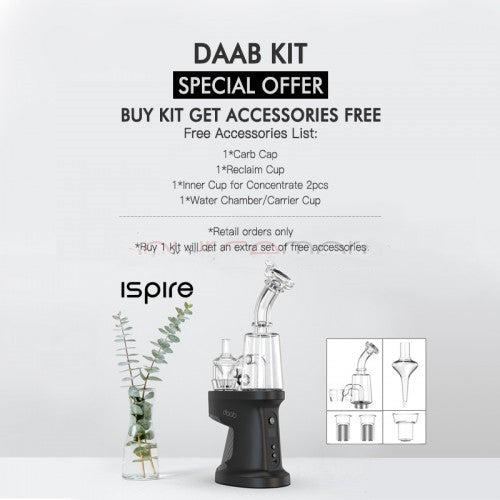 Ispire Daab Kit External Dual 18650mah online offer | vapormo.com