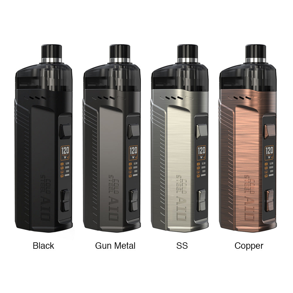 Artery Cold Steel 120W AIO Pod Kit Buy online | vapormo.com