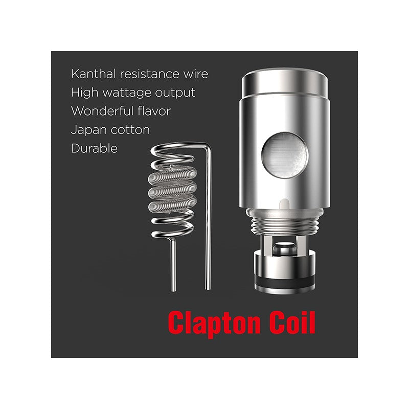 Kangertech Clapton Replacement Coil 5pcs/pack cheap online | vapormo.com